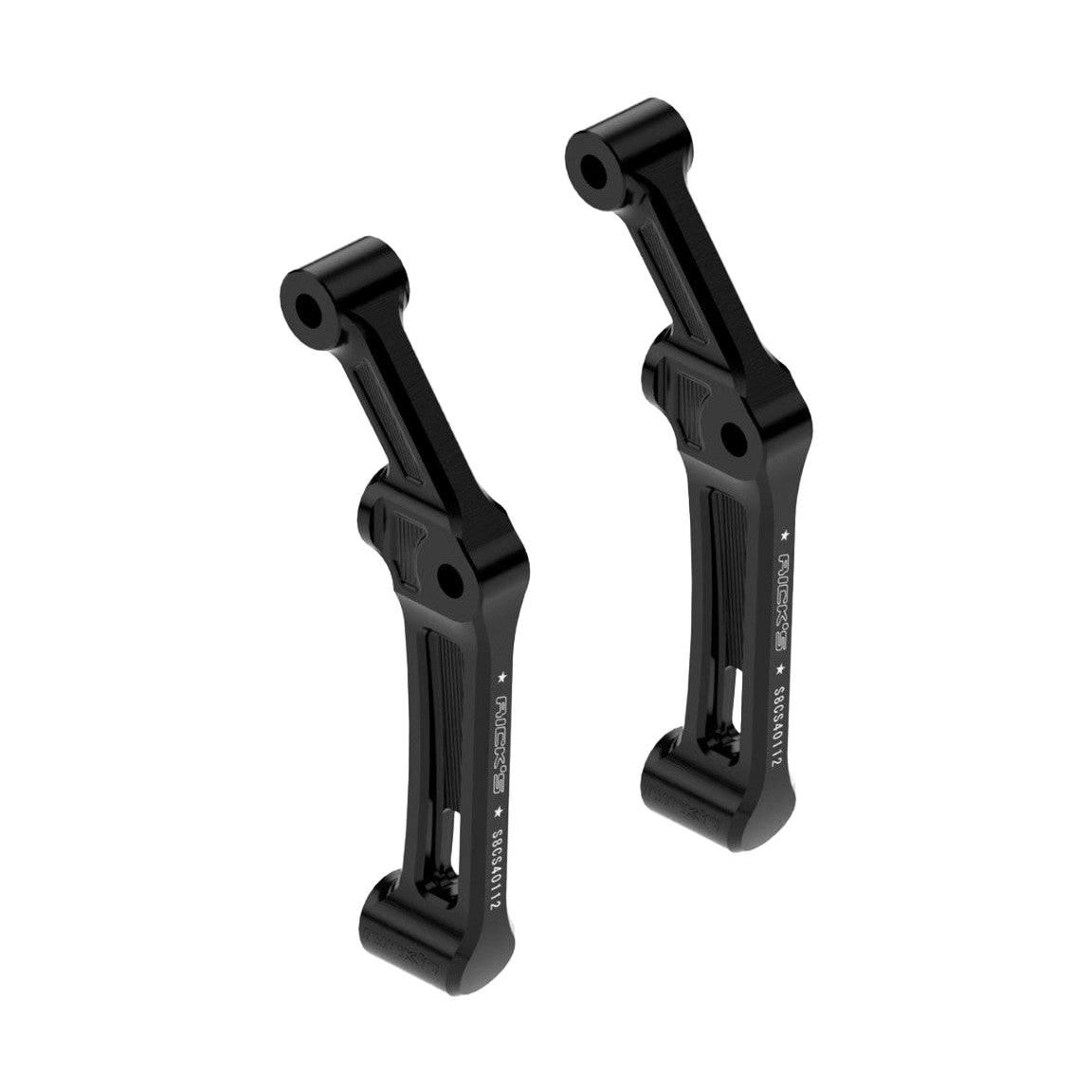 Rick's Clubstyle Front Brake Radial Caliper Adapters Set 330mm - 07-up
